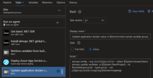 Update a Library variable from a pipeline in Azure DevOps – Bertrand Thomas blog